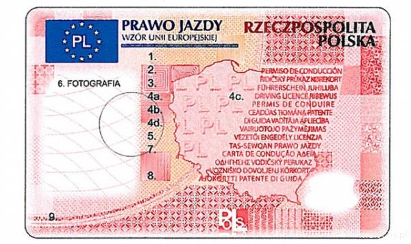 Nowe prawo jazdy 2013 - wzór - Awers - zdjęcia - galeria « maluchy.pl
